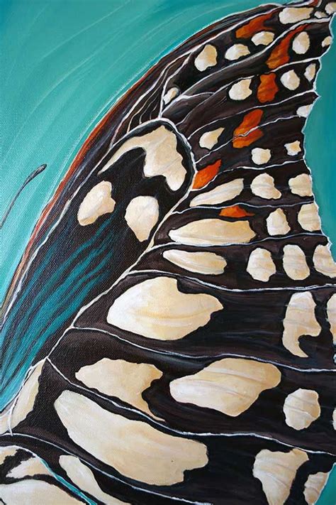 Landed Butterfly Wing Painting Liz W Fine Art Butterfly Wings Art