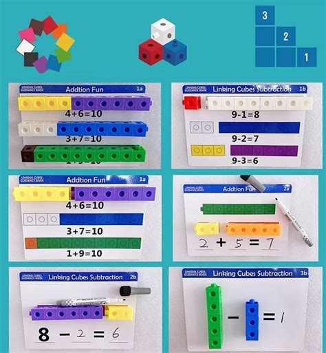 Math Linking Cubes Hobbies And Toys Toys And Games On Carousell