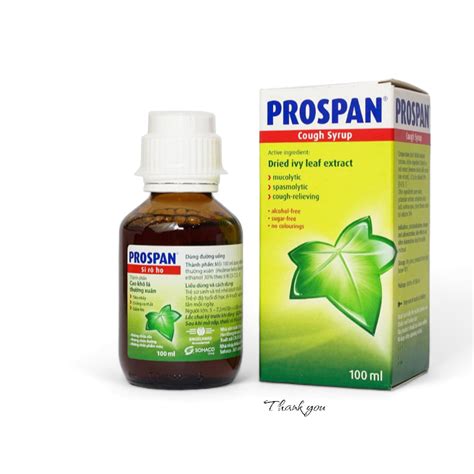Siro Ho Prospan Pháp Chai 100ml