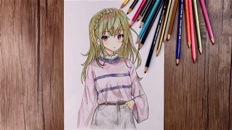 Easy Anime To Draw With Color How To Draw And Color Anime Quick