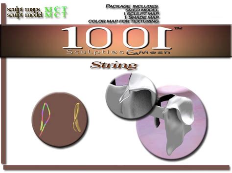 Second Life Marketplace String Boxed