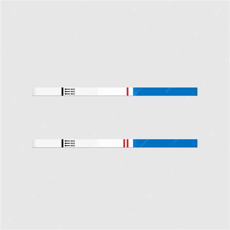 Premium Vector Realistic Pregnancy Test Icon Positive And Negative