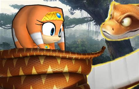 Cgi Tv Show Kaa Meets Tikal By Sonicnagaclub On Deviantart