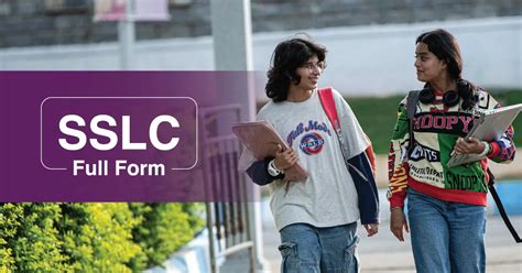 Sslc Full Form Importance Courses And Exam Details