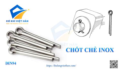 ChỐt ChẺ Inox Bu Lông Inox Cơ Khí Việt Hàn