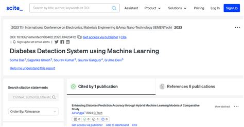 Diabetes Detection System Using Machine Learning