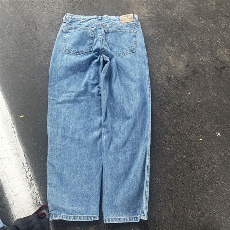 Old Navy Vintage 1990s Old Navy Baggy Lightwash Denim Jeans Grailed