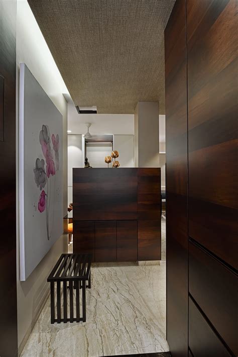 The Small Apartment In Mumbai Designed By Rajesh Patel Is A Blend Of