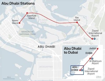 Etihad Rail What Is The New High Speed Abu Dhabi Dubai Route The National