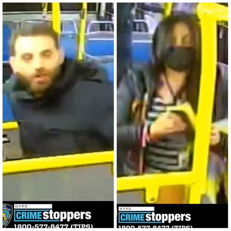 Couple Sought For Performing Sexual Act In Front Of 13 Year Old Girl On Q58 Bus In Ridgewood