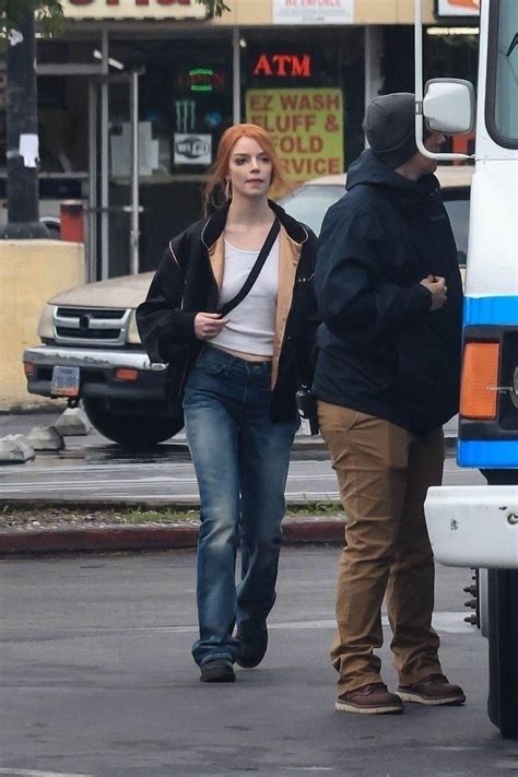 Anya Taylor Joy Goes Braless As She Films “lucky” In La Fappening🍆💦