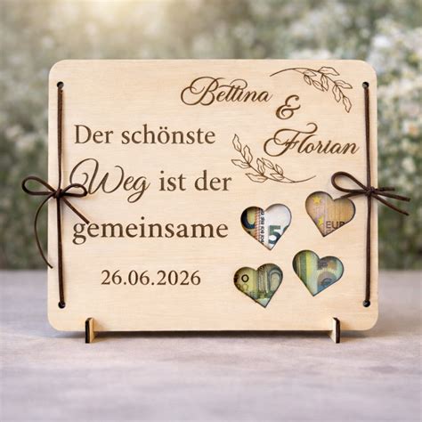 Hochzeitsgeschenk Personalisiert Tgkreativ