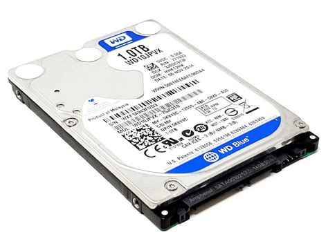 Western Digital WD10JPVX-60JC3T0 - 1TB 5.4K RPM SATA 9.5mm 2.5" Hard ...