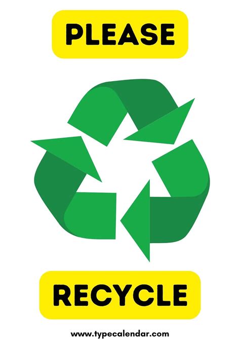 Printable Waste Segregation Signage Quick Delivery