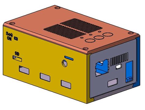 Mister Fpga Case V2 3d Model By Viperman3 On Thangs