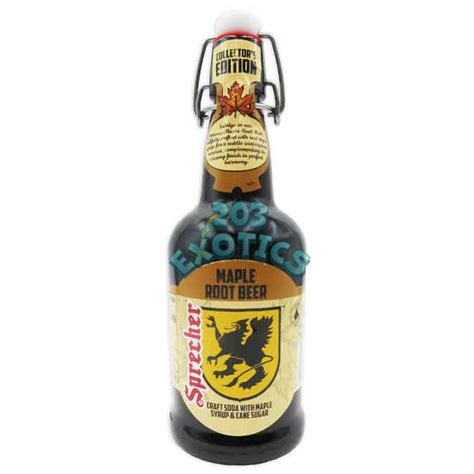 Sprecher Maple Root Beer Collector Edition 500ml 203 Exotics