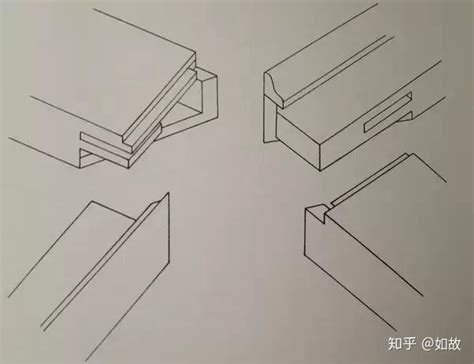 80张榫卯手绘结构图（建议收藏） 知乎