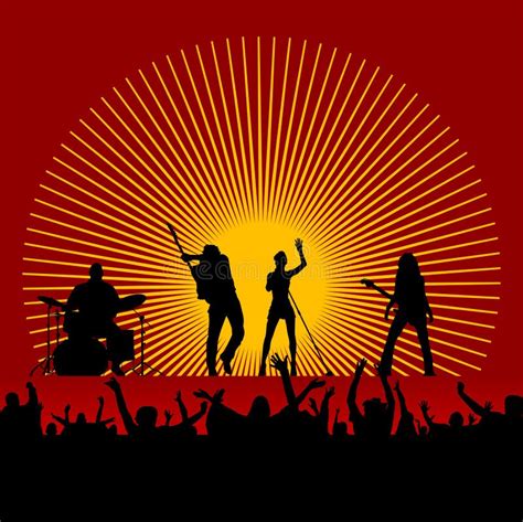 Music Festival Vector Stock Vector Illustration Of Drummer 6908711