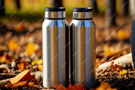 Premium Photo Stainless Steel Insulated Drinking Flasks For Hot Drinks