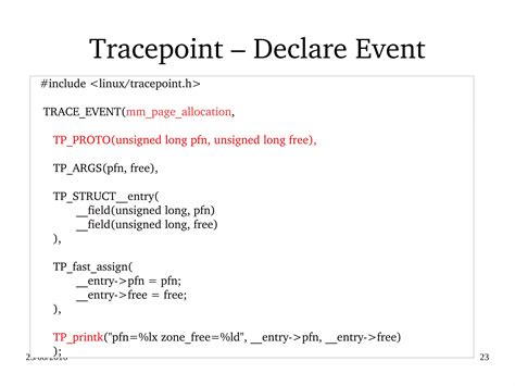linux kernel tracing pdf