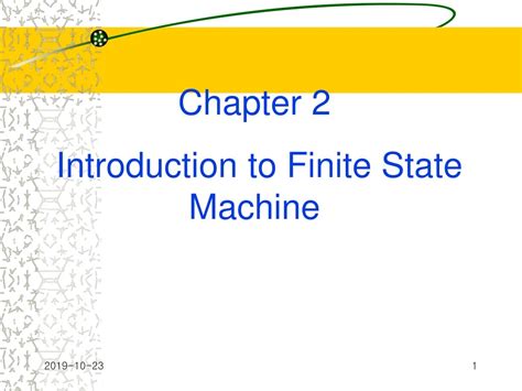 PPT Finite State Machines Design And Implementation PowerPoint Presentation ID
