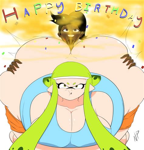 Rule 34 2girls Big Ass Big Breasts Birthday Biting Lip Black Hair