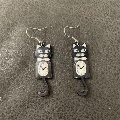 Vintage Kitkat Clock Etsy