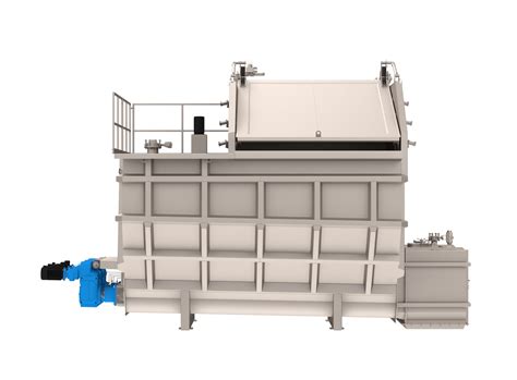 Raw Material Bin For Rendering Plant Material Handling