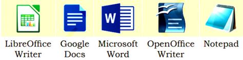 Word Processors Available Sarthaks Econnect Largest Online