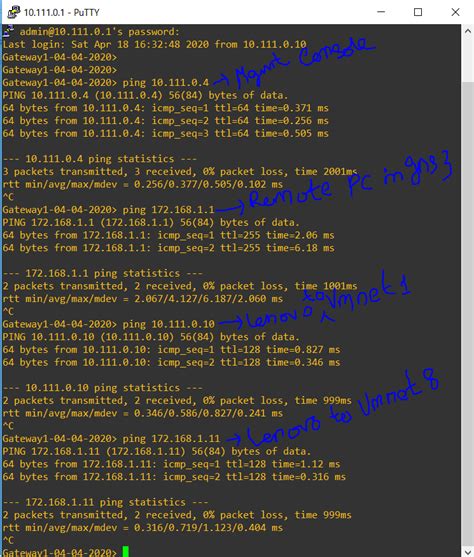 I Am Unable To Ping Gateway From Gns3 Unless I Mak Check Point