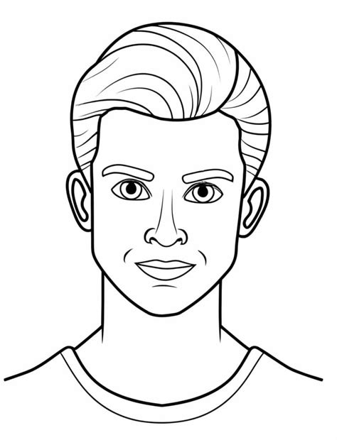 Desenhos De Retrato De Ken Para Colorir E Imprimir Coloririnfo
