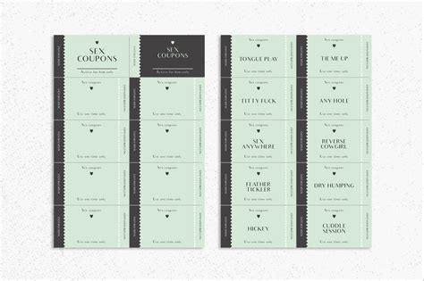 Sex Coupons Naughty T Naughty Coupons Sex Coupons For Him Anniversary T Sex Coupon