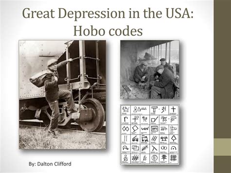 Great Depression Hobo Signs