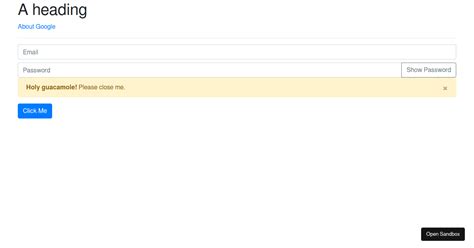 Dom Sandbox Codesandbox