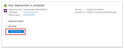 how to set up and configure an azure bot resource sendent