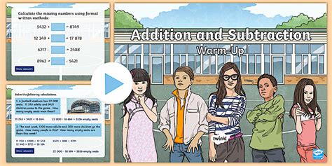 Year 5 Addition And Subtraction Maths Warm Up Powerpoint