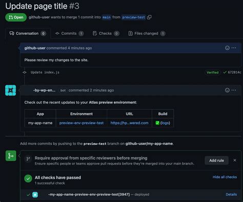 Preview Environments