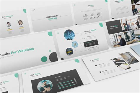 Isp Powerpoint Presentation Template Presentation Templates Graphicriver
