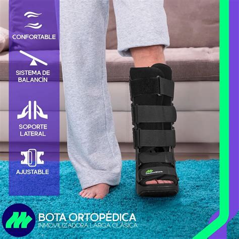 Bota Ortopédica Férula Inmovilizador De Tobillo Larga Medicalstoremx