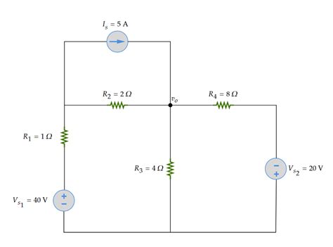 Apply Mesh Analysis To Find V In The Circuit Below Quizlet