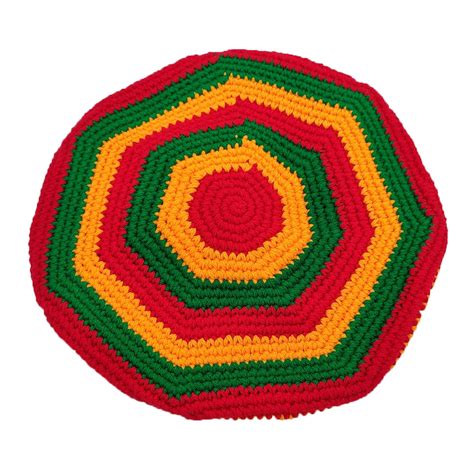 Rasta Hatut Ja Pipot Raidallinen Baskeri Aikuisten Naamiaisasut