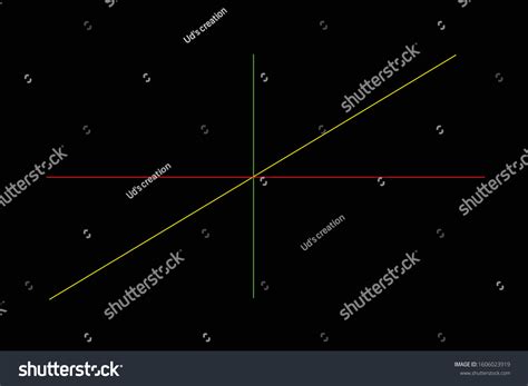 Three Concurrent Lines On Black Background Stock Vector Royalty Free 1606023919 Shutterstock
