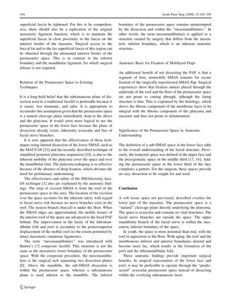 194 Aesth Plast Surg 200