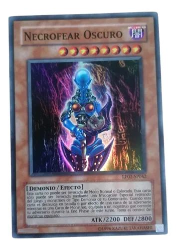 Yugioh Dark Necrofear Super Rp02 En Español Meses Sin Interés