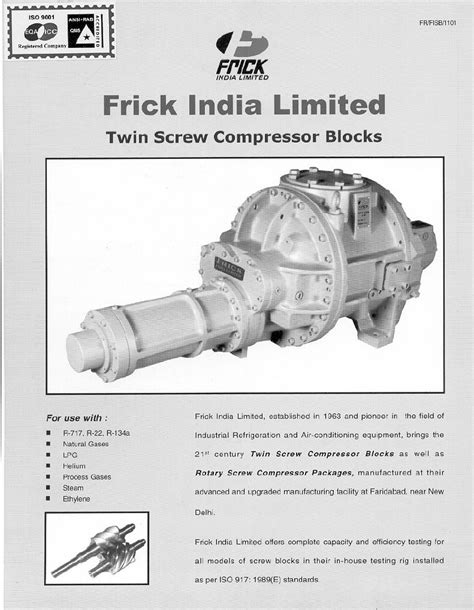 Screw Compressor Pdf