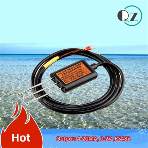 IN Soil Electric Conductivity Sensor Soil Moisture Soil Temperature Humidity Soil EC