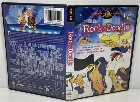 Rock A Doodle Dvd 1990 Christopher Plummer Glen Campbell Oop