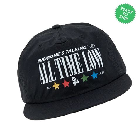 All Time Low Store Merch Everyones Talking Surf Cap Newest Fashion Trends