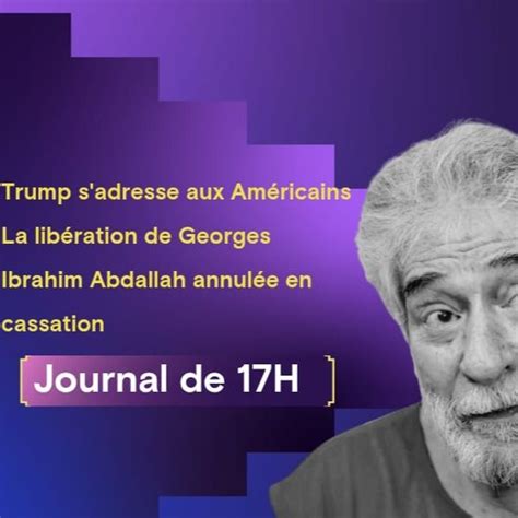 Trump Sadresse Soir Aux Américains La Libération De Georges Ibrahim