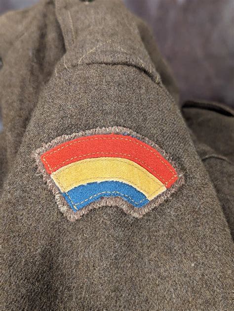 42nd Rainbow Div Artillery Tunic